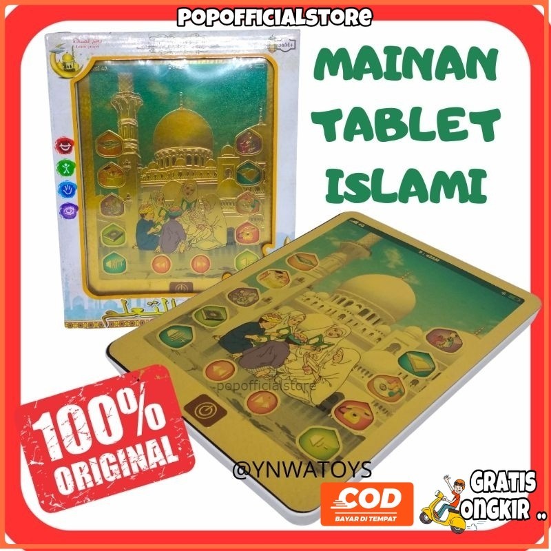 Jual MAINAN EDUKASI ANAK TABLET MUSLIM ISLAMI/MAINAN IPAD PLAYPAD QUR ...
