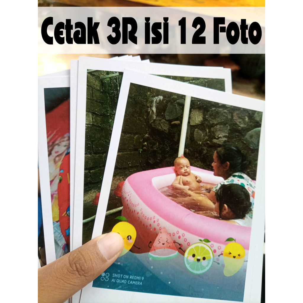 Jual Cetak Foto 3R dapat 12 poto kilat polaroid full | Shopee Indonesia