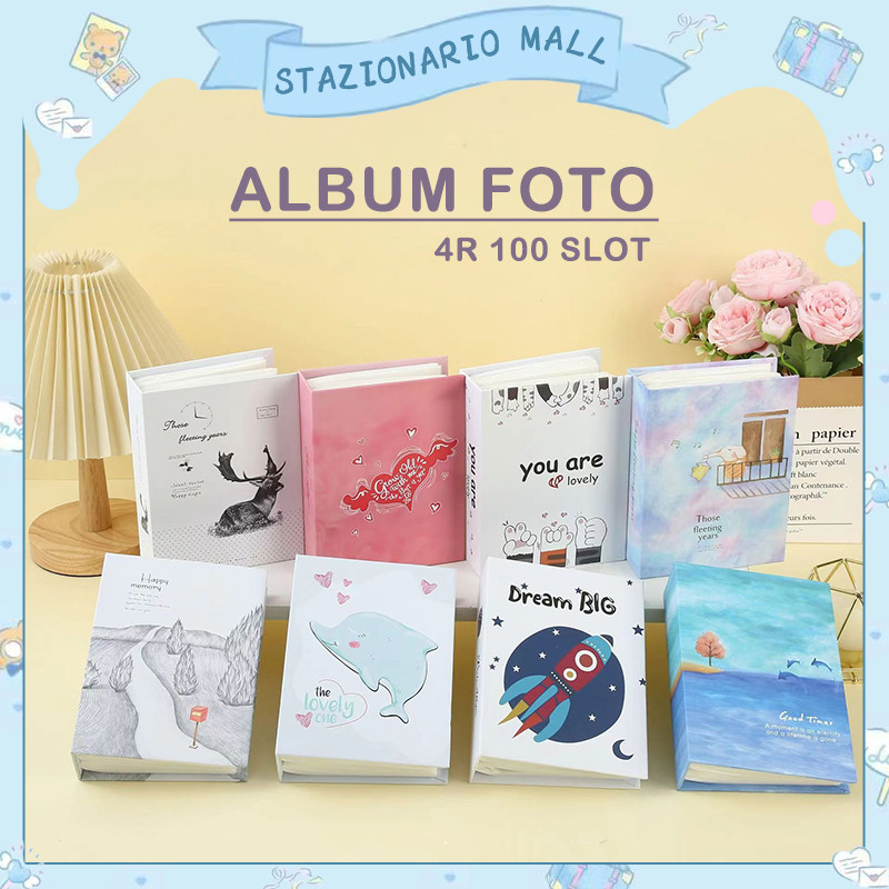 Jual Buku Album 4R 100 Slot Photo Album Keluarga Album Murah Motif ...