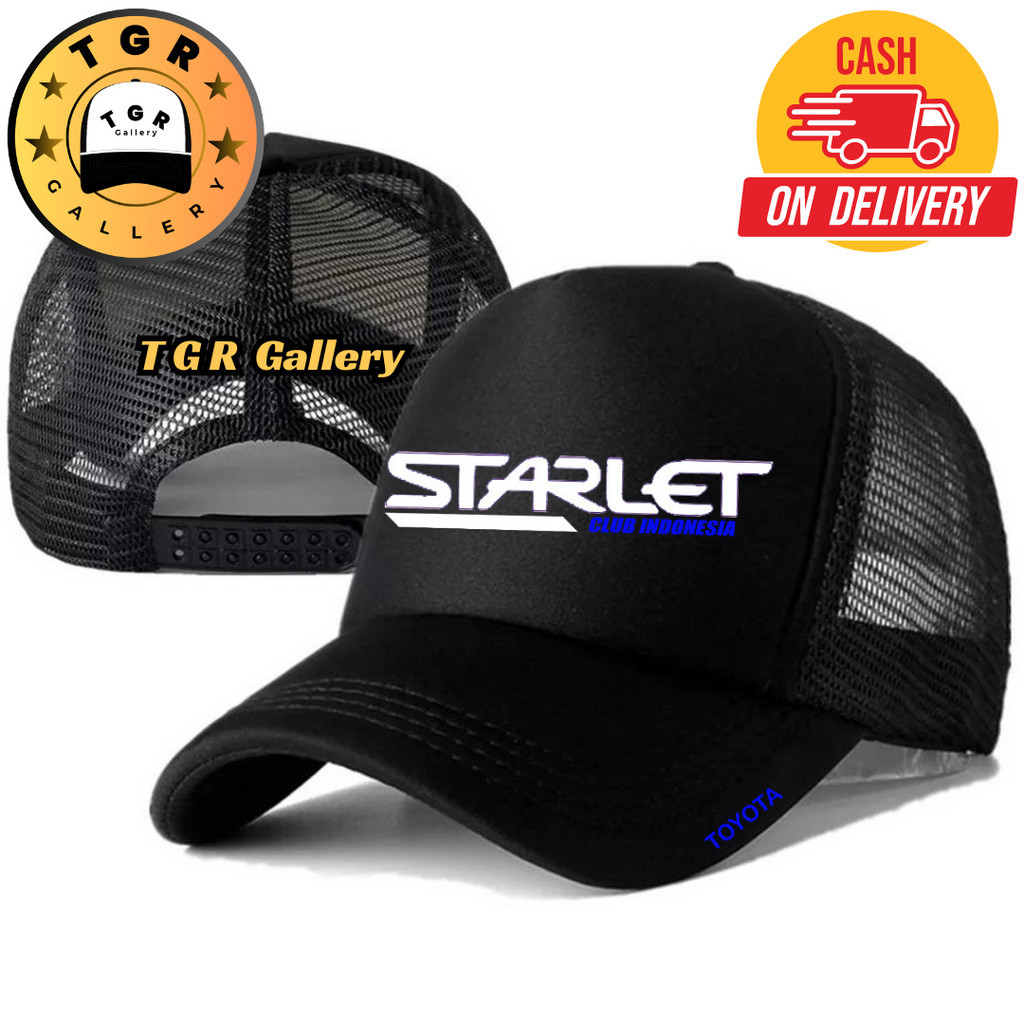 Jual TGR Gallery Topi Trucker TOYOTA STARLET - Topi Distro TOYOTA ...