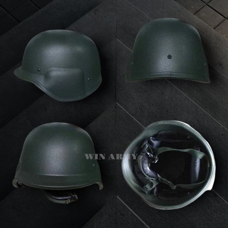 Jual Helm tni - helm 3 in 1 - helm latihan -- helm latih - helm PASGT ...
