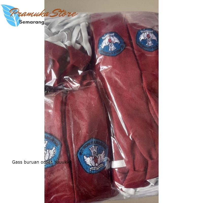 Jual Atribut dasi sd kolor logo baru/logo biru Semarang Jawa Tengah ...