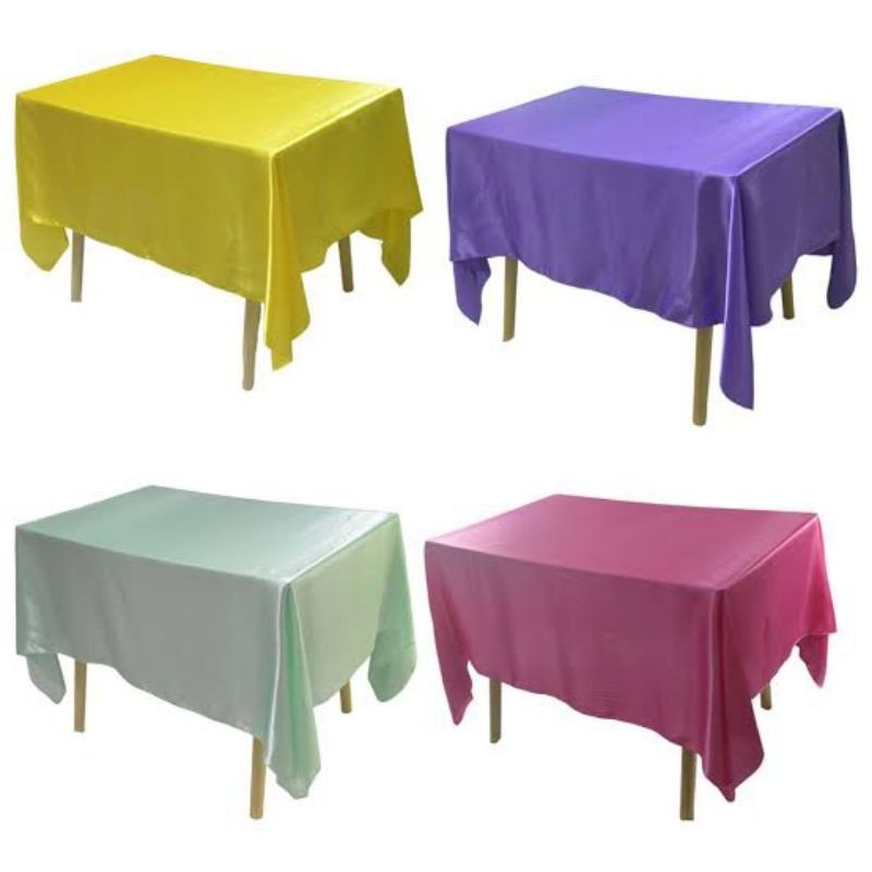 Jual Taplak meja kain filamin 150 cm x 100 cm sudah dijahit bahan ...