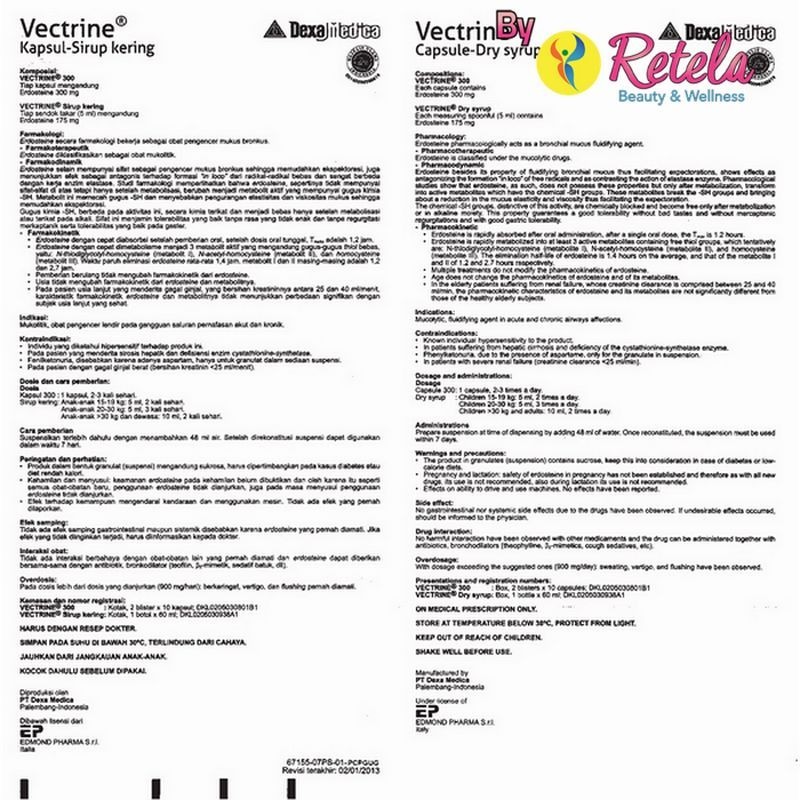 Jual VECTRINE 175MG/5ML DRY SYRUP | Shopee Indonesia