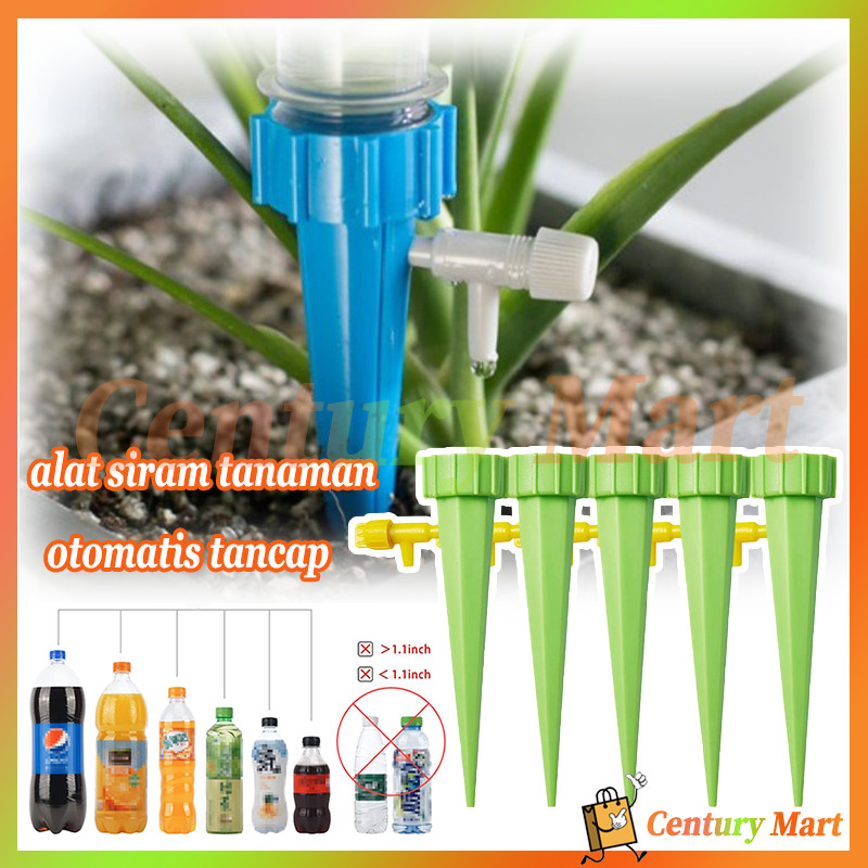 Jual alat siram tanaman otomatis tancap /Bottle Drip /alat tetes ...