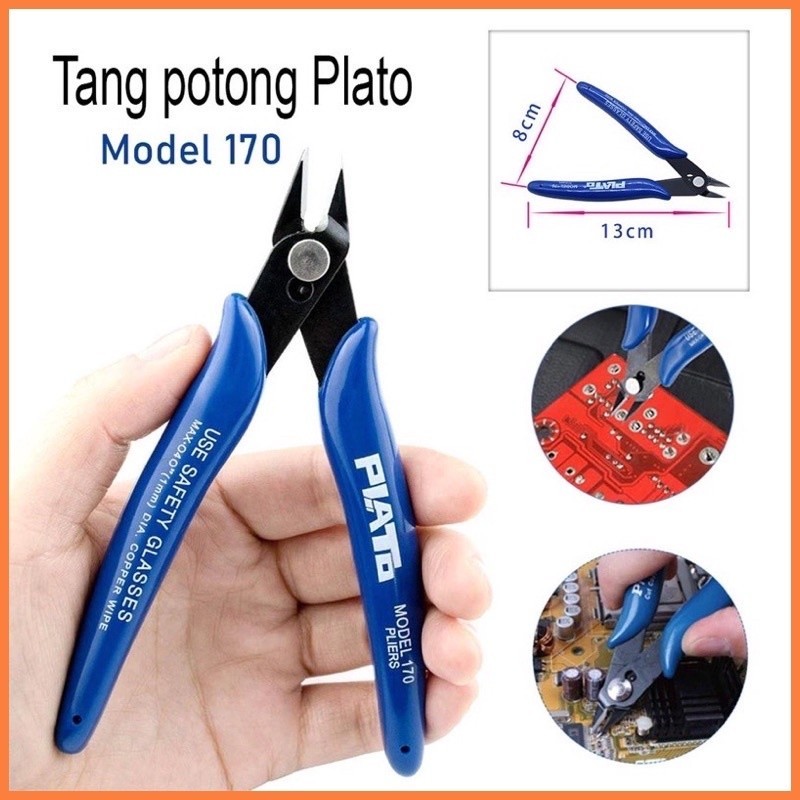 Jual KENZ TANG POTONG PLATO 170 / WIRE CUTTER / TANG POTONG WIRE KABEL ...