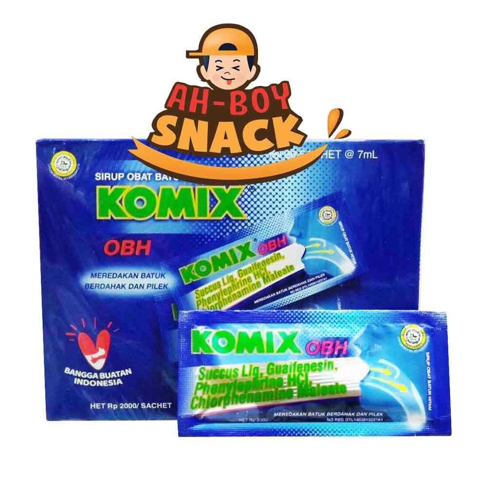 Jual KOMIX OBAT BATUK OBH PER BOX ISI ( 30 SACHET X 7ML ) - OBAT BATUK ...
