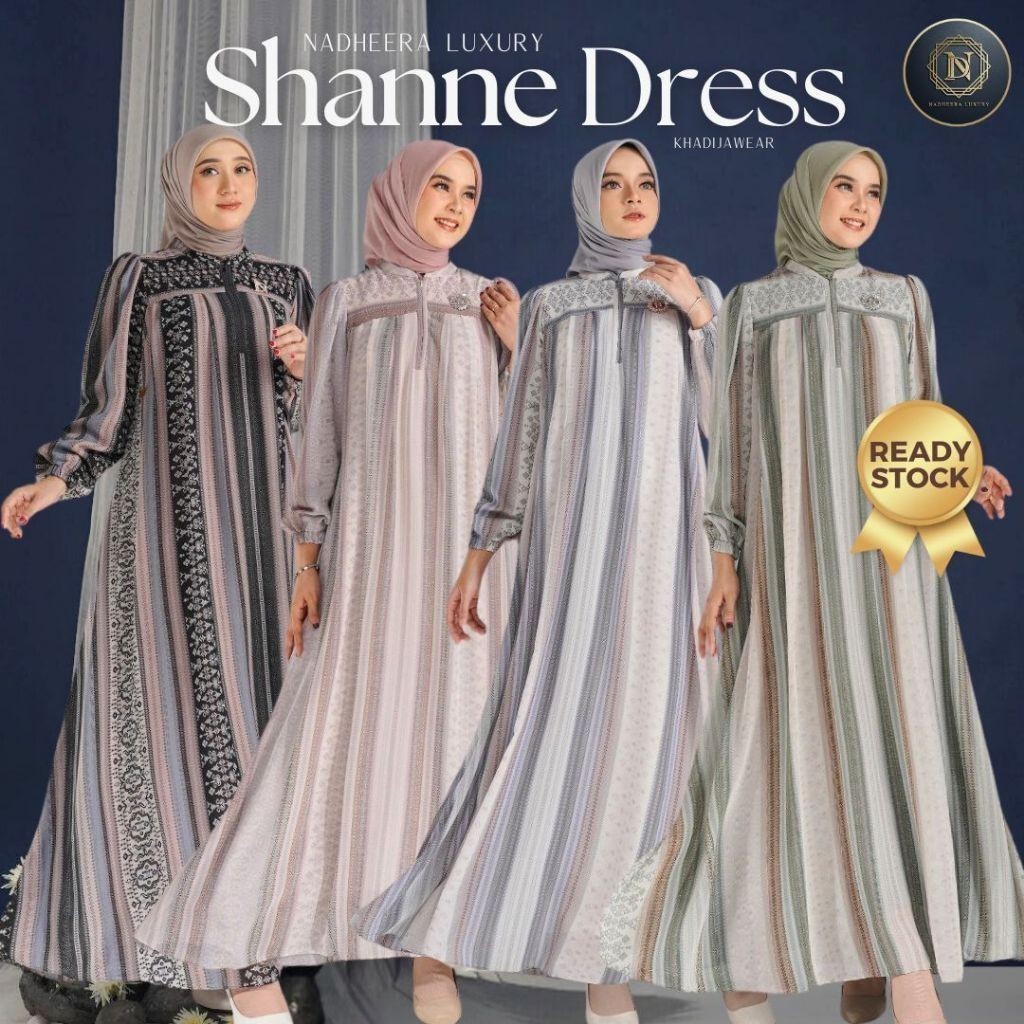 Jual [BISA COD] SHANEE DRESS NADHEERA LUXURY terbaru gamis 2024 nadhera nadheeraluxury shane ...