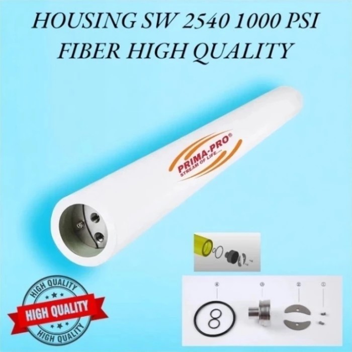 Jual Housing membran sw 30-2540 membran swro housing fiber 2540 1000 ...