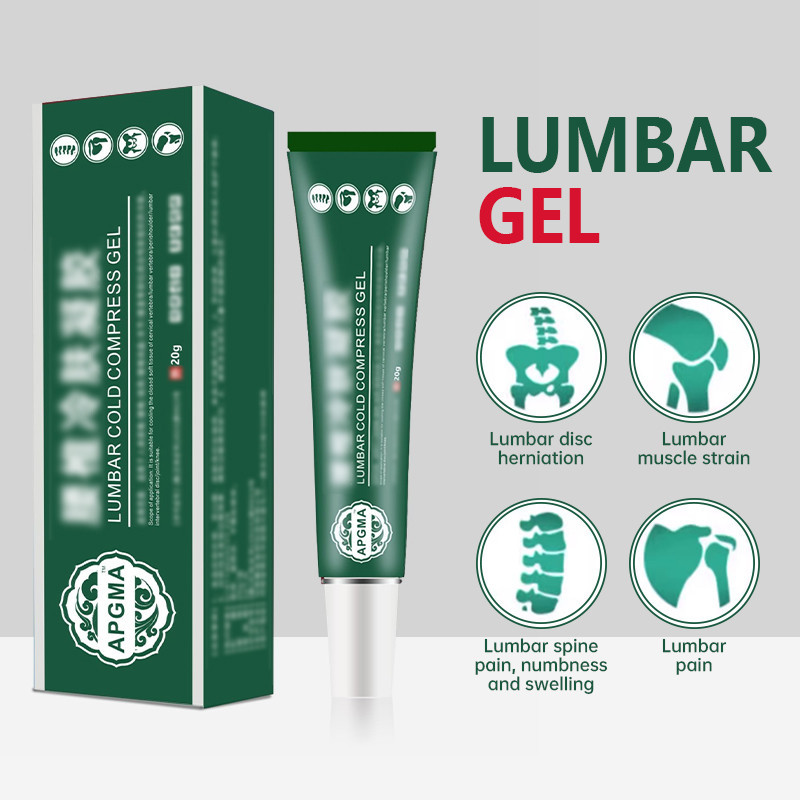 Jual 【AW】Lumbar Cold Compress Gel Original Lumbar Spine Cooling Gel ...