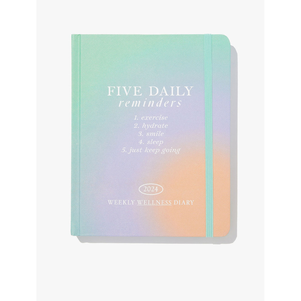 Jual Typo - Buku & Alat Tulis - 2024 Small Weekly Wellness Diary | Shopee Indonesia