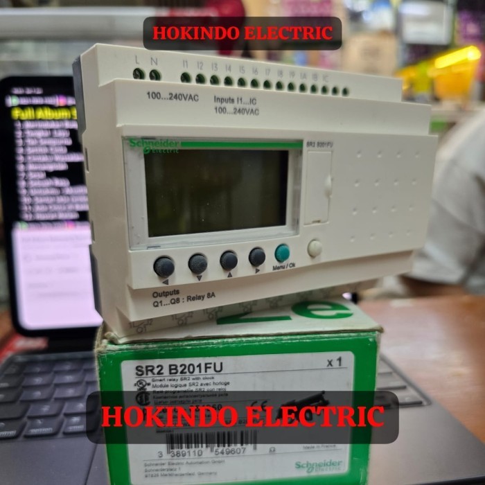 Jual SCHNEIDER SR2B201FU SMART RELAY ZELIO SR2 B201FU 100-240VAC PLC ZELIO LOGIC SCHENEIDER ...