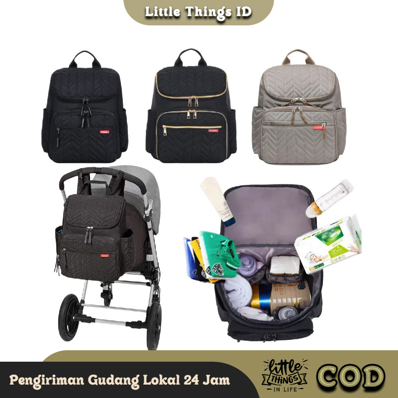 Jual [Pilihan eksklusif] Huggy Baby BAG06 FREA Diaper Bag Backpack ...