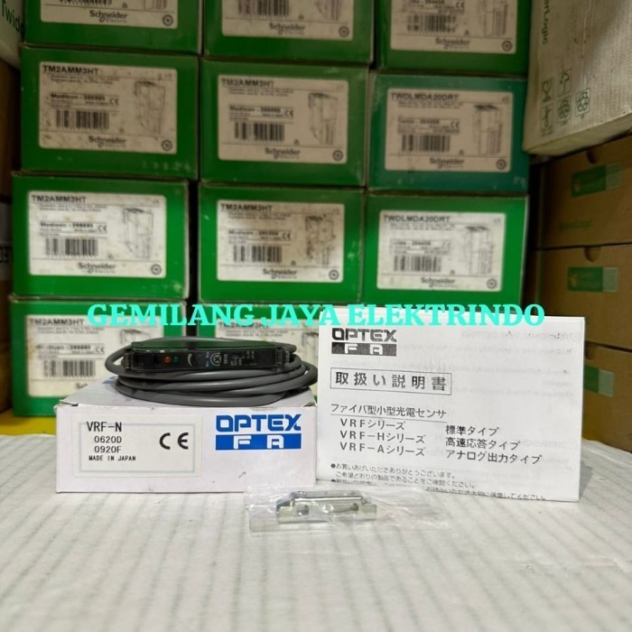 Jual OPTEX VRF-N FIBER AMPLIFIER SENSOR / FIBER OPTIC 10-30V DC ASLI JAPAN | Shopee Indonesia