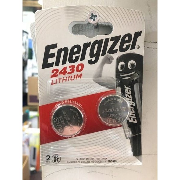 Jual Energizer 2430 Lithium Battery Isi 2 – CR2430 Original | Shopee ...