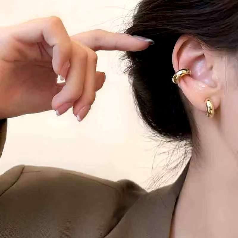 Jual Anting Klip telinga berbentuk C kecil yang halus dan tidak ...