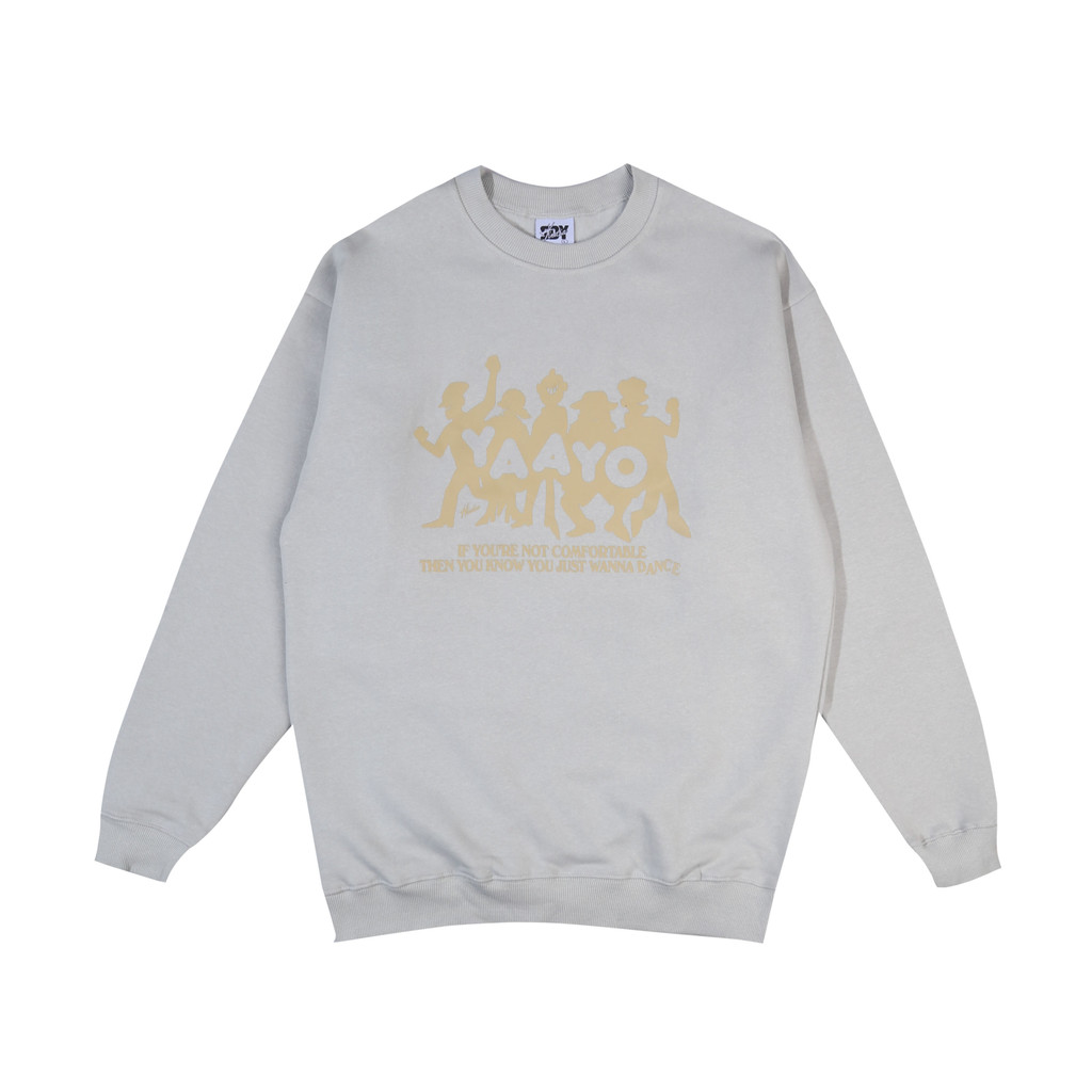Jual Hindia - Yaayo - Sweatshirt - Silver Grey | Shopee Indonesia