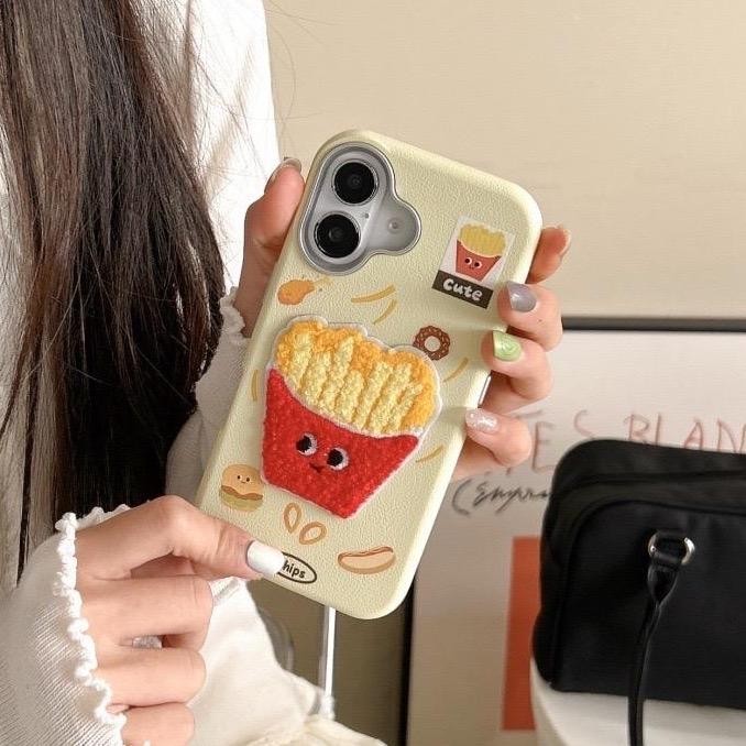 Jual French Fries Case For 15 14 13 Semi Leather Knit Casing | Shopee ...