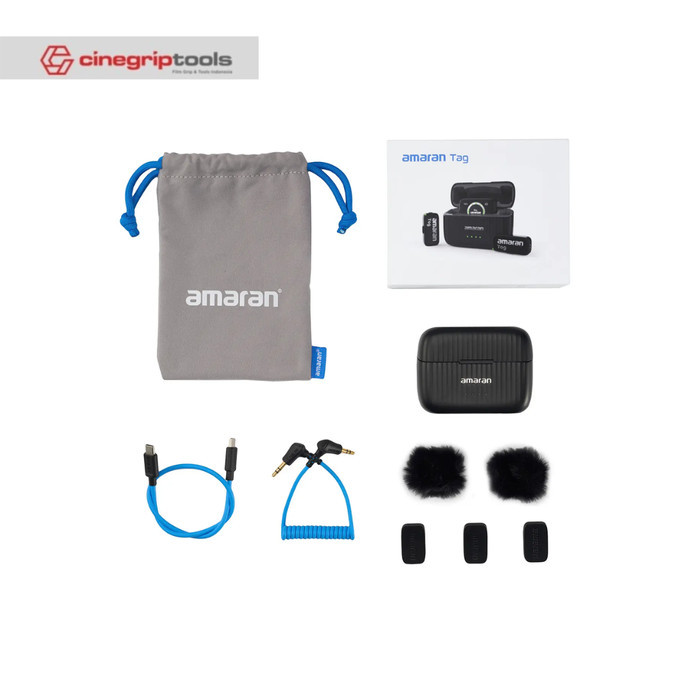 Jual Mic Wireless - Aputure amaran Tag Dual Wireless Microphone System ...