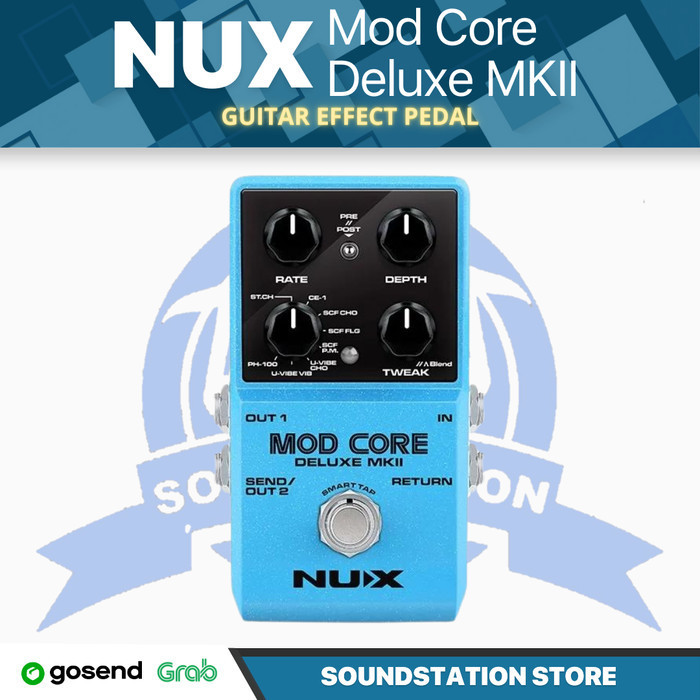 Jual NUX Mod Core Deluxe MKII Modulation Guitar Pedal Effect - Efek ...