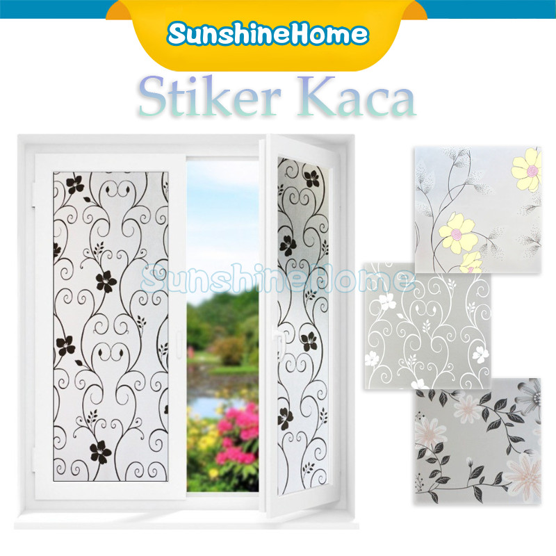 Jual Stiker Kaca Film Jendela Rumah Sandblast Sticker Kaca Motif