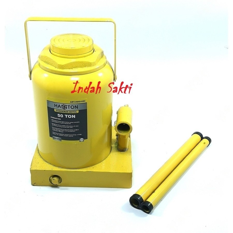 Jual Dongkrak Botol Hidrolik Hydraulic Bottle Jack 50 Ton Hasston ...