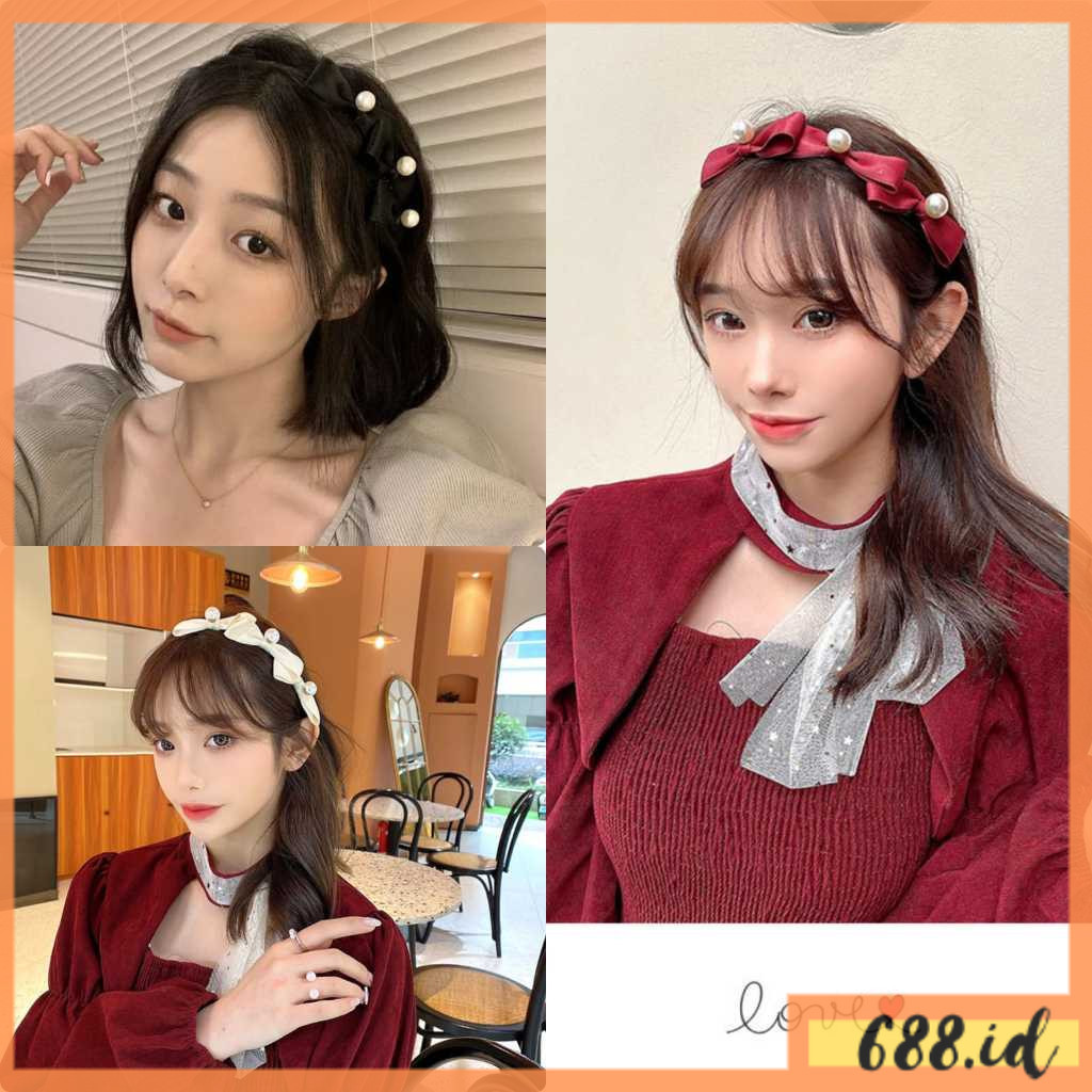 Jual [688.id] Bando Pita Mutiara/Bando Wanita Dewasa Pita/Bando Pita ...