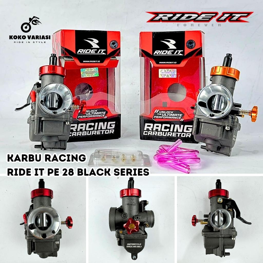 Jual Karburator Pe28 BLACK SERIES Karbu PE 28 Ride IT Karburator Ride ...