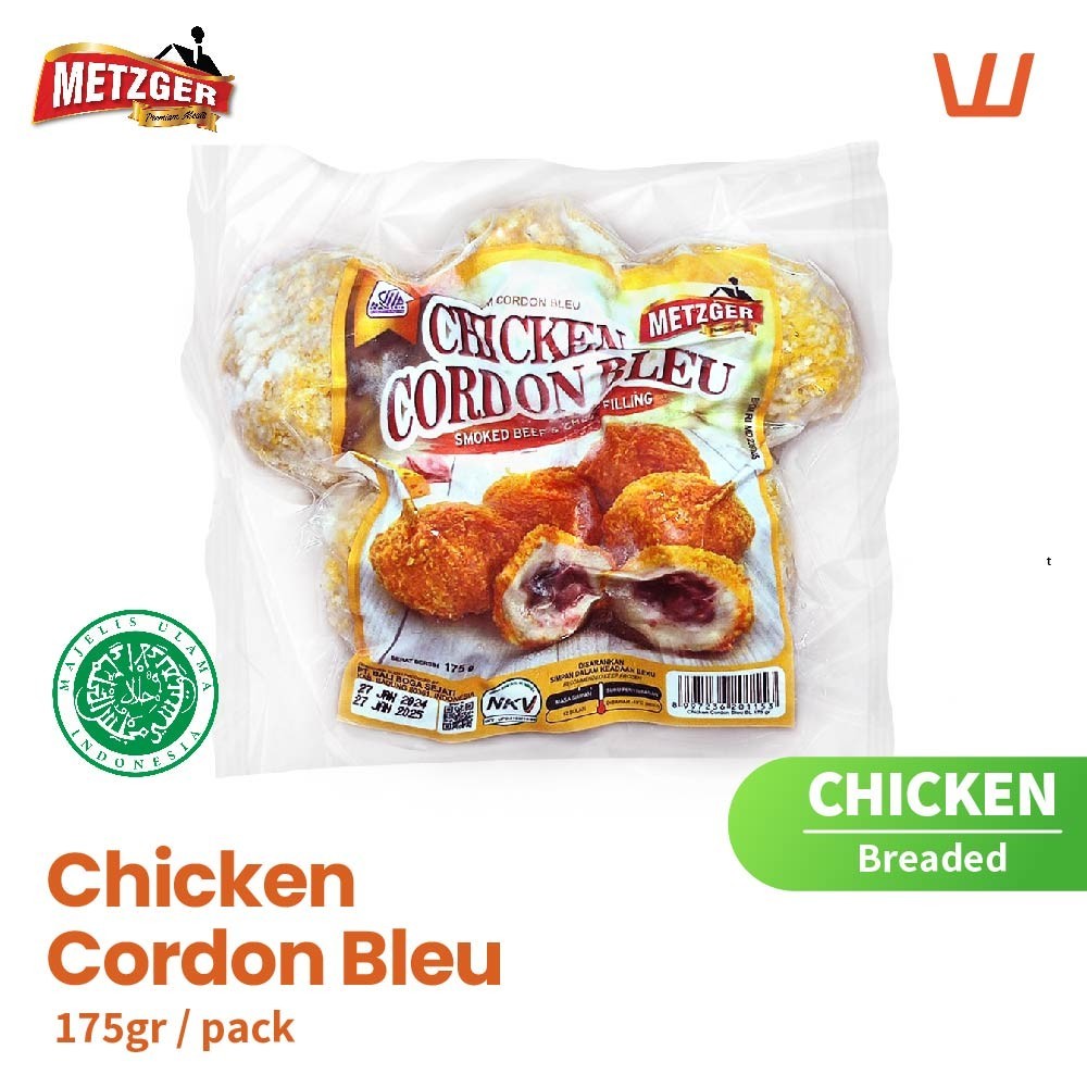 Jual Chicken Cordon Bleu Balls Halal Metzger 5 pcs | Shopee Indonesia