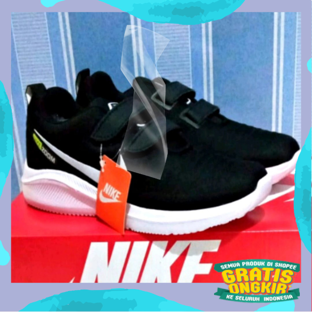 Jual Sepatu anak sekolah hitam polos sepatu sekolah anak PAUD TK SD SMP ...