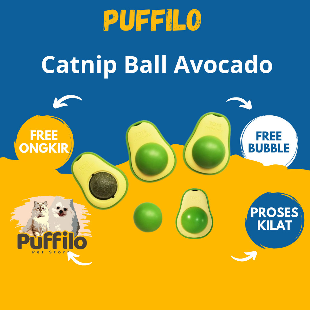 Jual Catnip Ball Avocado | Shopee Indonesia