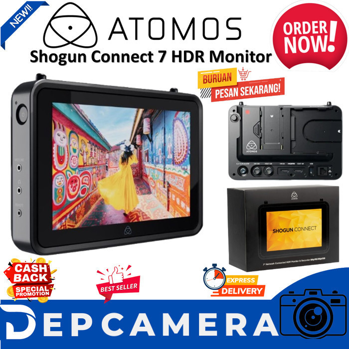Jual Atomos Shogun Connect 7 Connected HDR Video Monitor & Recorder ...
