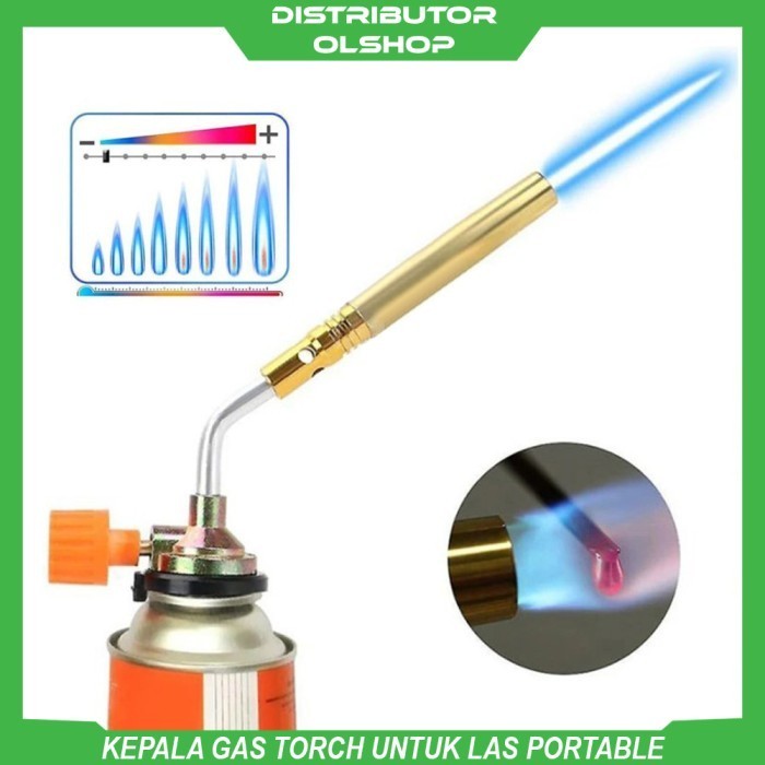 Jual Kepala Gas Torch Flame Gun Alat Las Portable Butane Blow Butana ...