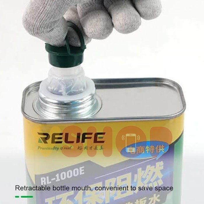 Jual CAIRAN PEMBERSIH PCB RELIFE RL-1000E WATER FOR CLEANING PCB BOARD ...