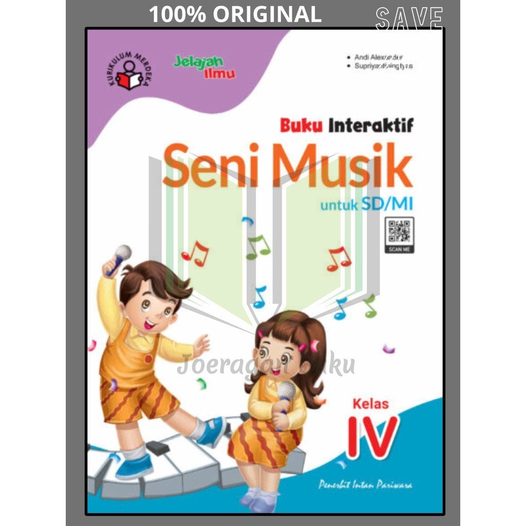 Jual Buku Paket Interaktif Seni Musik SD Kelas 4 Kurikulum Merdeka Intan pariwara Tahun 2024 ...