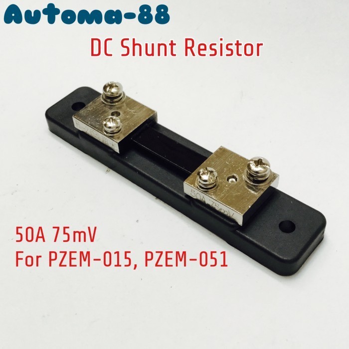 Jual SHUNT CT Resistor FL-2 50A 75mV DC Ampere Meter Ammeter PZEM-015 ...