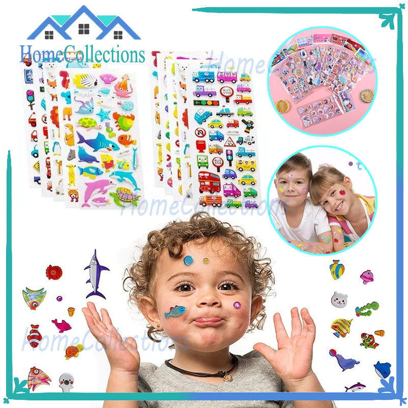 Jual Stiker Karakter /Sticker Timbul/Sticker Karakter/Sticker Lucu Anak ...
