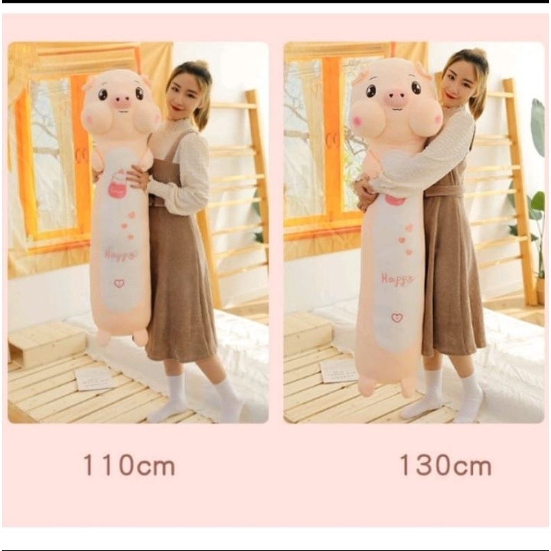 Jual Guling Boneka Babi Ukuran -/+60cm Mimi The Little Pig Boneka ...