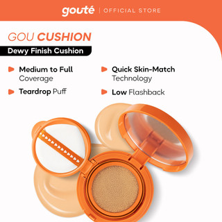 Jual Gouté Goucushion - Dewy Finish Cushion with Glowing Look - Long ...