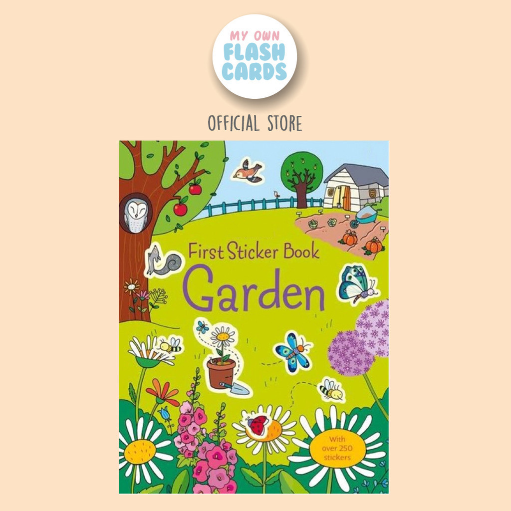 Jual Garden - Sticker Book - Imported Education - Buku Impor Edukasi ...