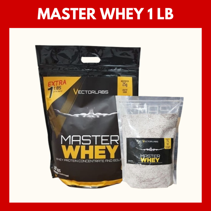 Jual VECTORLABS MASTER WHEY 1 LBS 450 GRAM MASTER WHEY PROTEIN ISOLATE ...