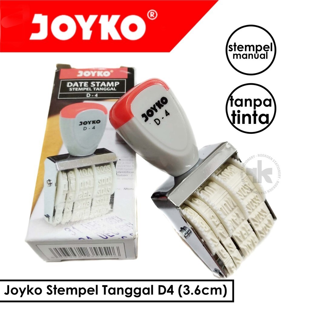 Jual Joyko Stempel Tanggal D4 (3.6cm) | Shopee Indonesia