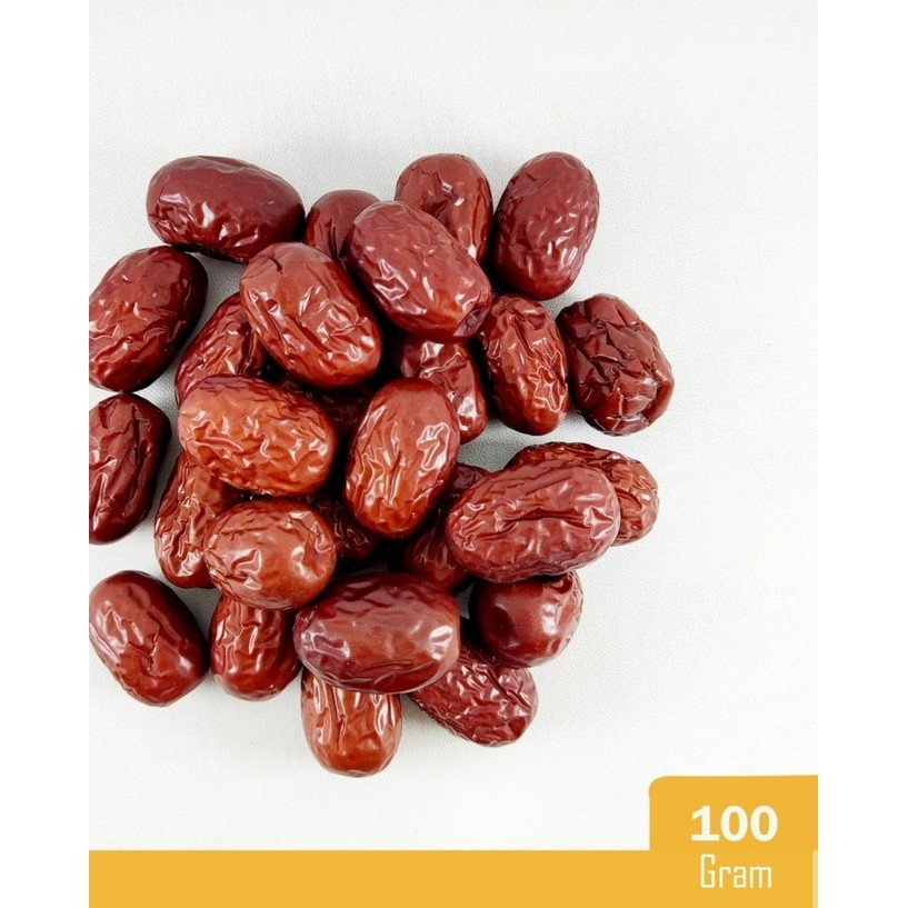 Jual ANGCO (100 gram) / HONG ZAO / RED DATES / RED JUJUBAE / JUJUBE Ang ...
