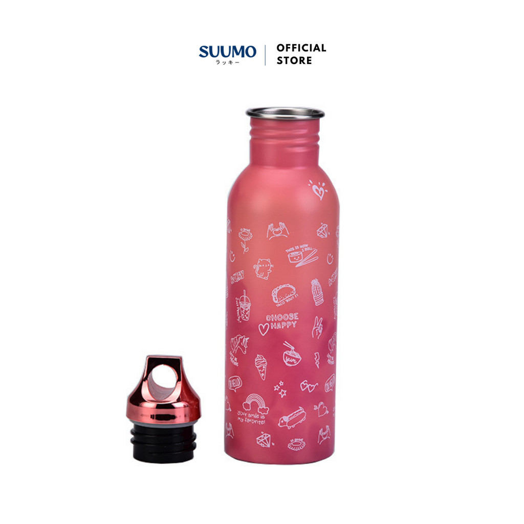 Jual Suumo Botol Air Olahraga Tumbler Berubah Warna Saat Dingin 750ml ...
