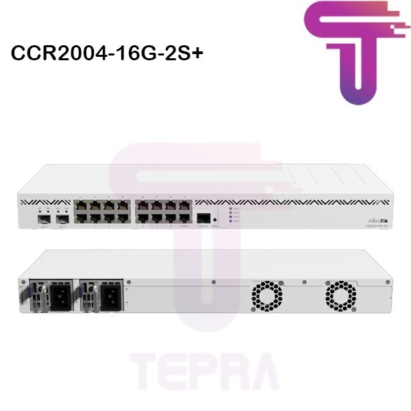Jual MikroTik CCR2004-16G-2S+|Cloud Core Router CCR 2004 16G 2S ...