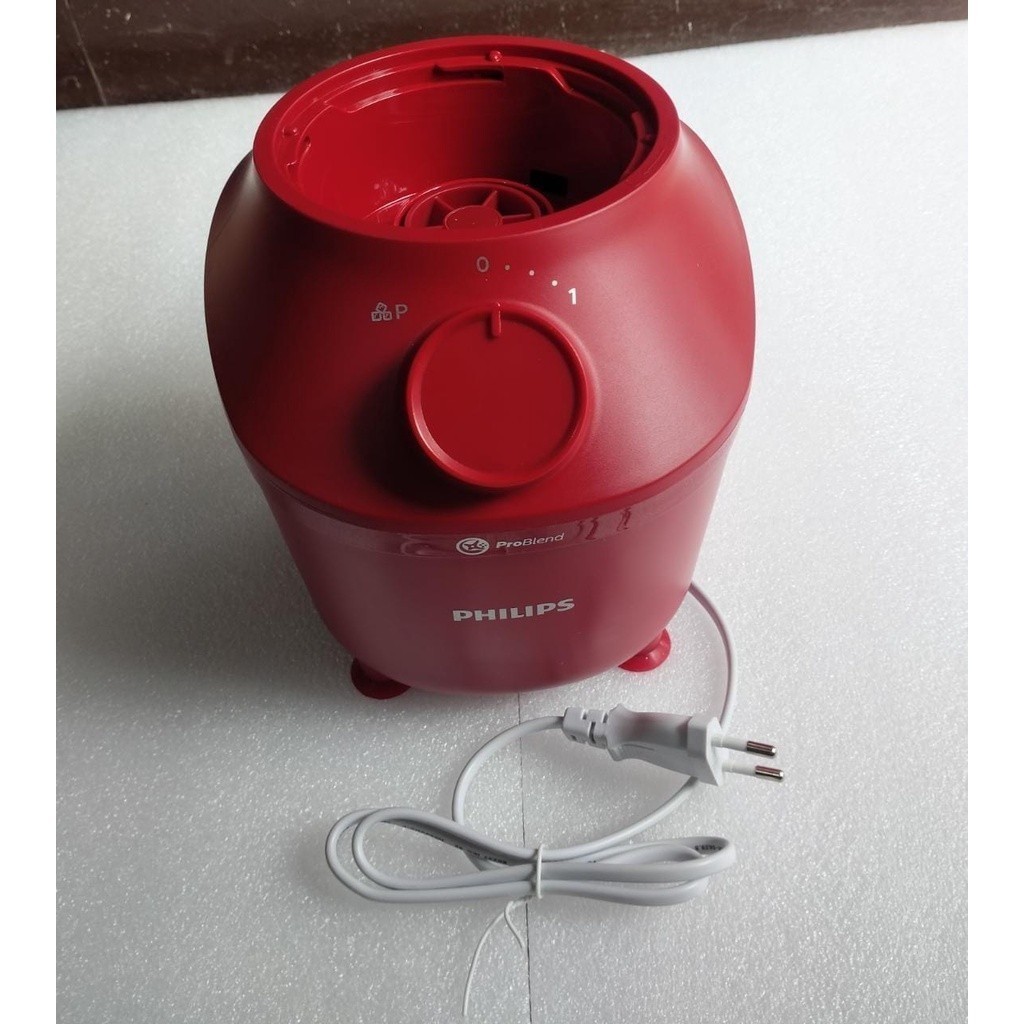 Jual MESIN BLENDER KOMPLIT PHILIPS HR2042 WARNA MERAH HR2042 / 13 / 33 ...