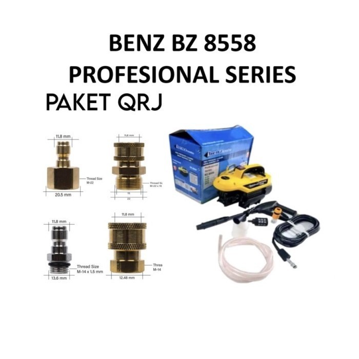 Jual Mesin Cuci Mobil / Jet Cleaner High Pressure BENZ BZ 8558 ...