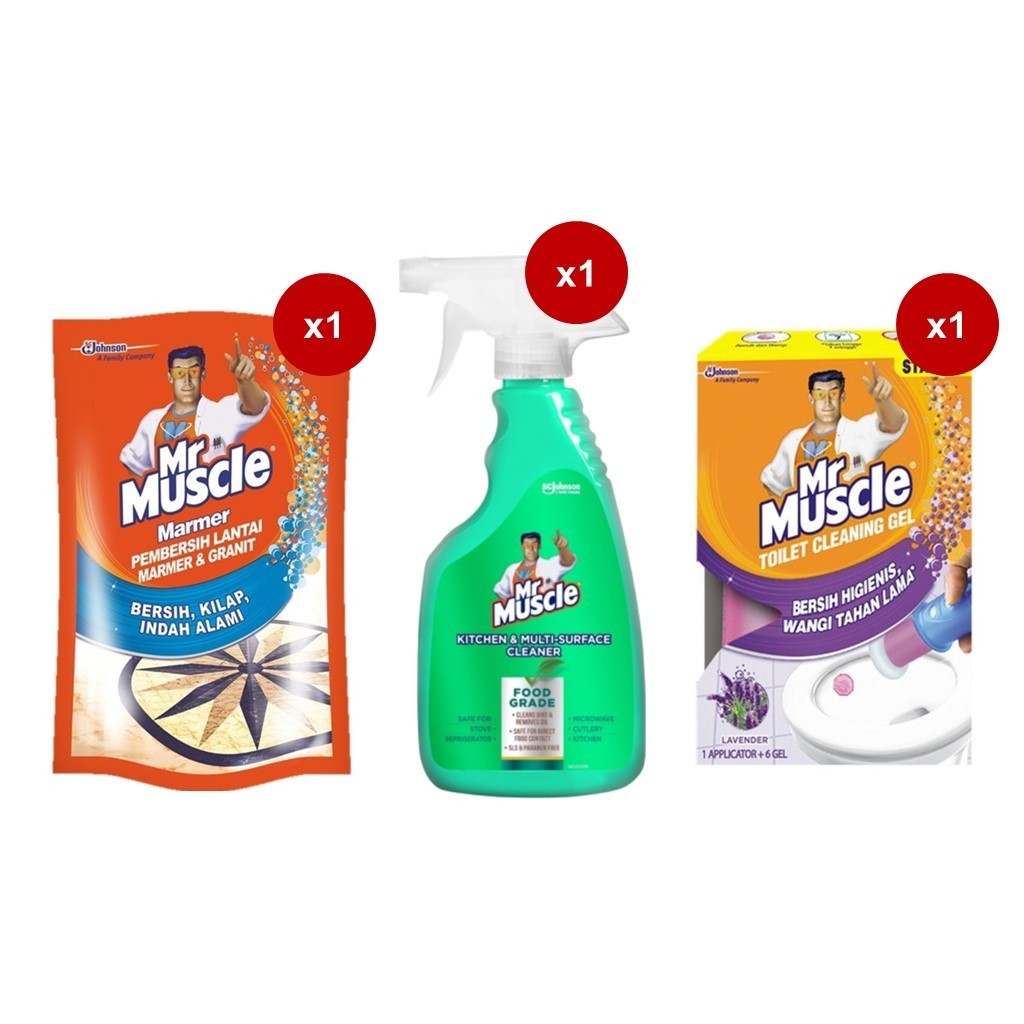 Jual Paket Mr Muscle Premium Starter | Shopee Indonesia