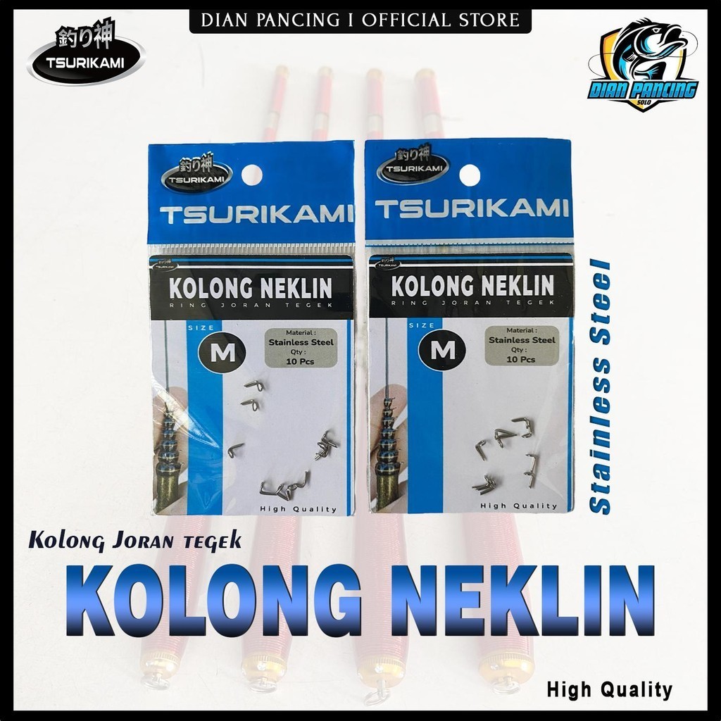 Jual Ring Kolong Neklin Tsurikami Ring Joran Tegek Stainless Steel High ...