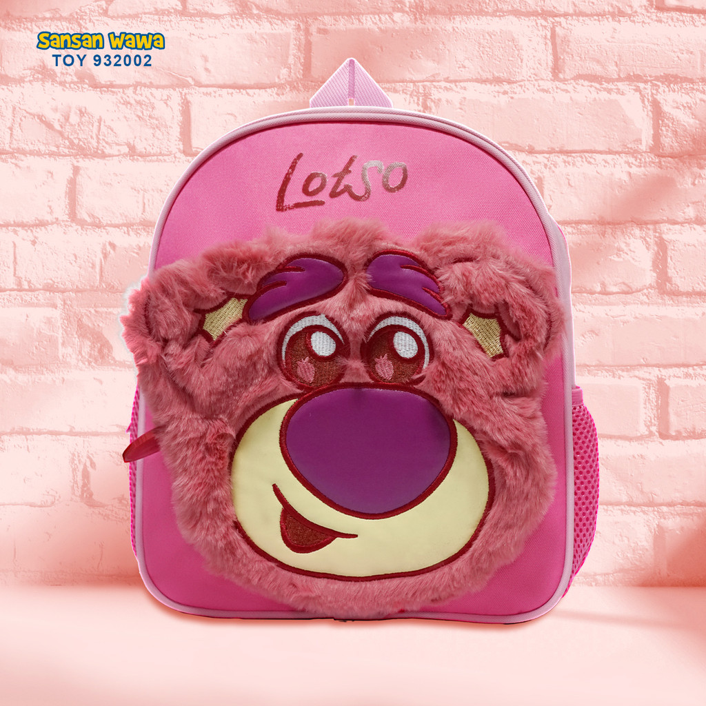 Jual Lotso 4D Backpack Original - tas ransel kecil desain cute, kuat ...